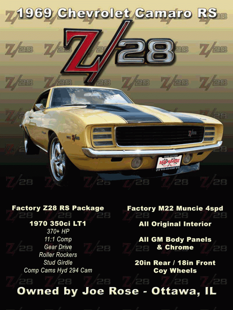 Car Show Signs - Custom Show Signs for Your Car