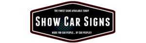 - Car Show Boards - Car Show Signs